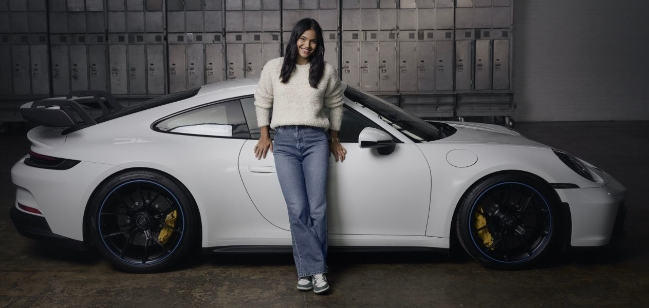 Emma Raducanu Porsche car partnership