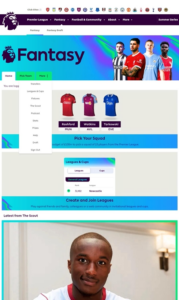 How to create a Fantasy Premier League (FPL) account