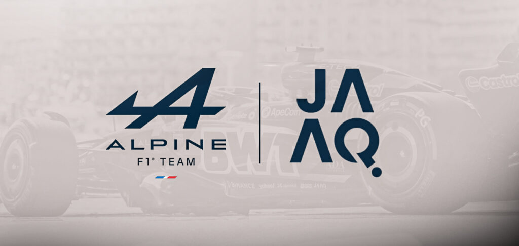 BWT Alpine F1 Team partner with JAAQ - SportsKhabri