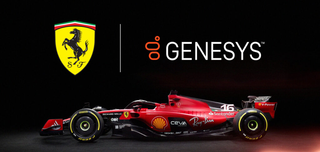 Scuderia Ferrari HP renew Genesys partnership - SportsKhabri